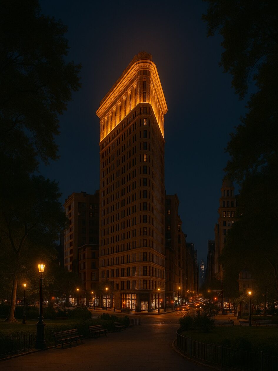 El Flatiron Building por fin se iluminará de noche